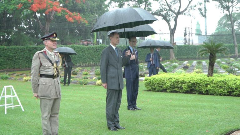HRH Prince Edward, The Duke of Edinburgh, Makes Royal Visit to ...
