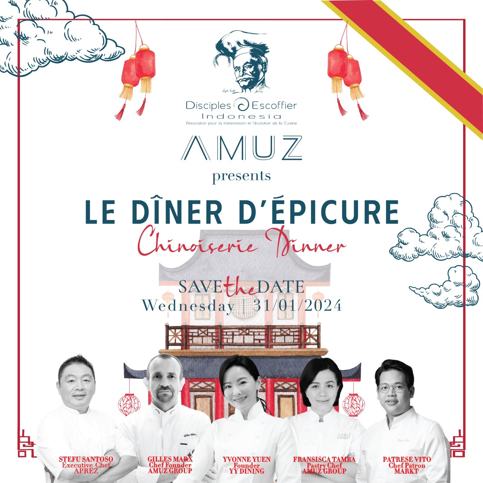 Le Diner d’Epicure: A Chinese-French Connection at Amuz Gourmet Jakarta ...